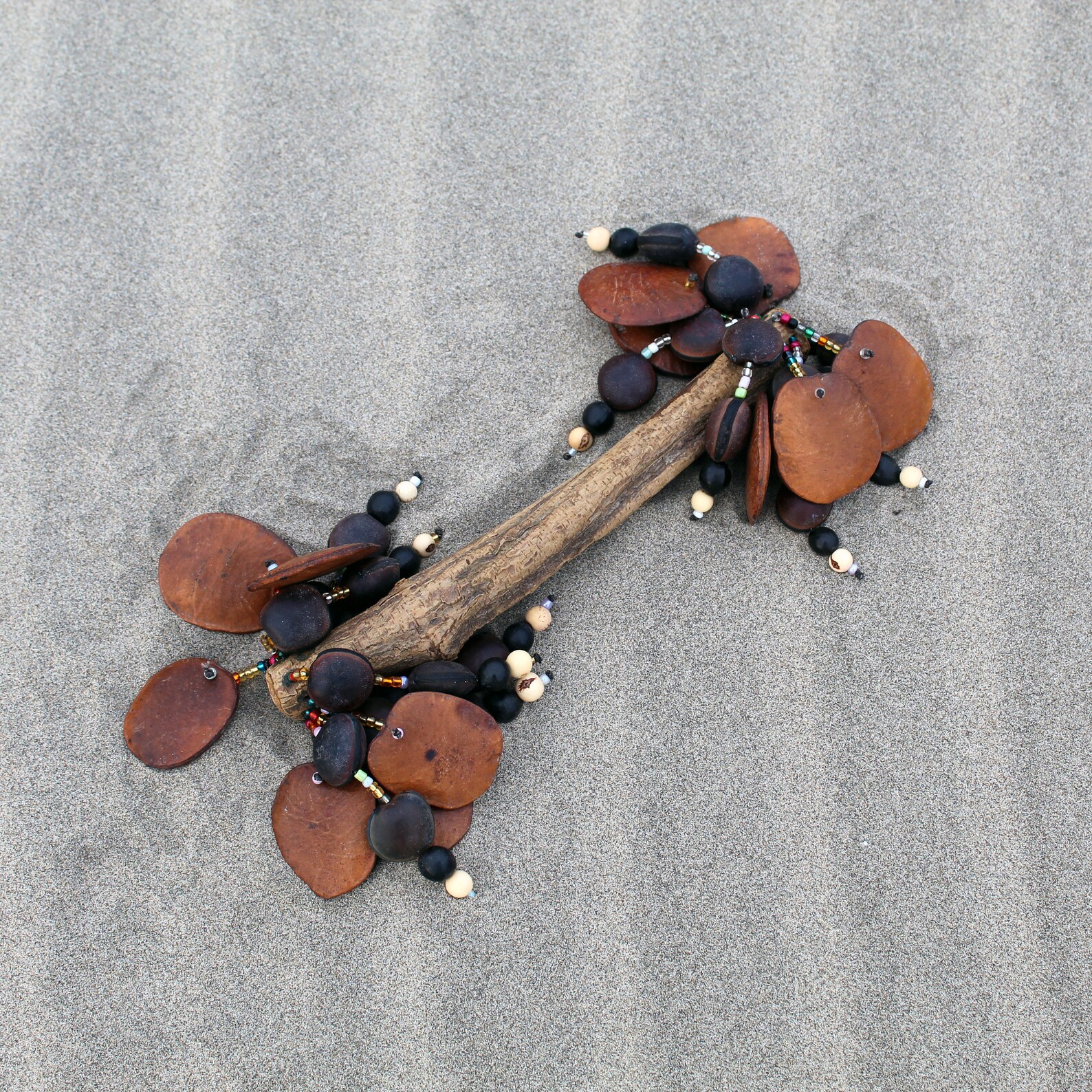 Shipibo Seed Rattle Maraca Handle Part Made From Aya Vine - Etsy