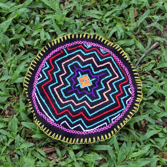 Chakana Pattern Shipibo Altar Cloth Made by Shipibo Female | Etsy