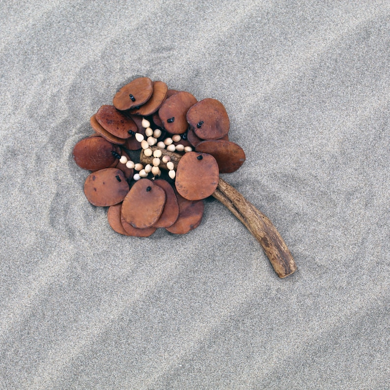 Shipibo Seed Rattle Maraca Handle Part Made From Aya Vine - Etsy