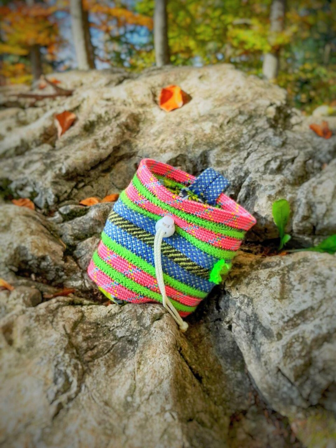 Special Edition: Chalkbag Made From Upcycled Climbing Rope - Etsy