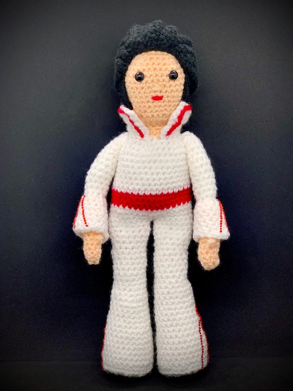 PDF CROCHET PATTERN: Elvis Presley Doll | Etsy