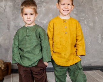 Linen Kids Clothes - Etsy