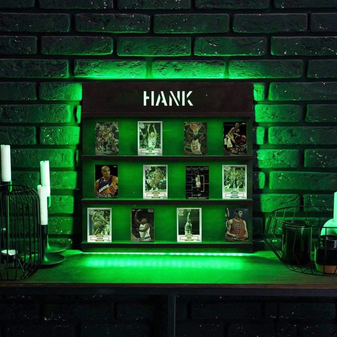 Baseball Card Display Shelf Light, Baseball Card Holder Led, Baseball ...