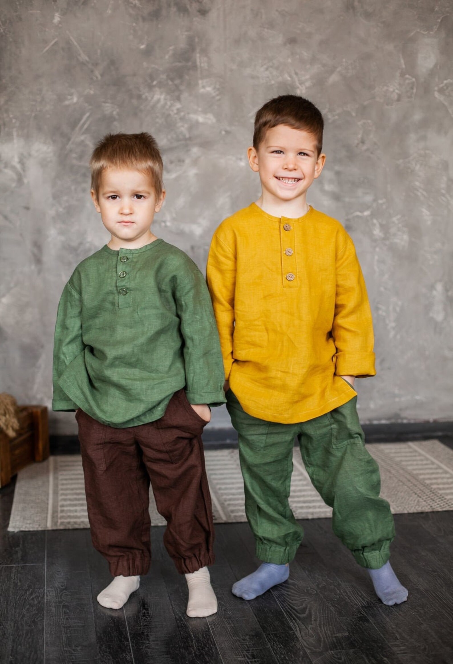 Linen Shirt for Kids,boys Linen Shirt,linen Kids Clothes,boys Linen ...