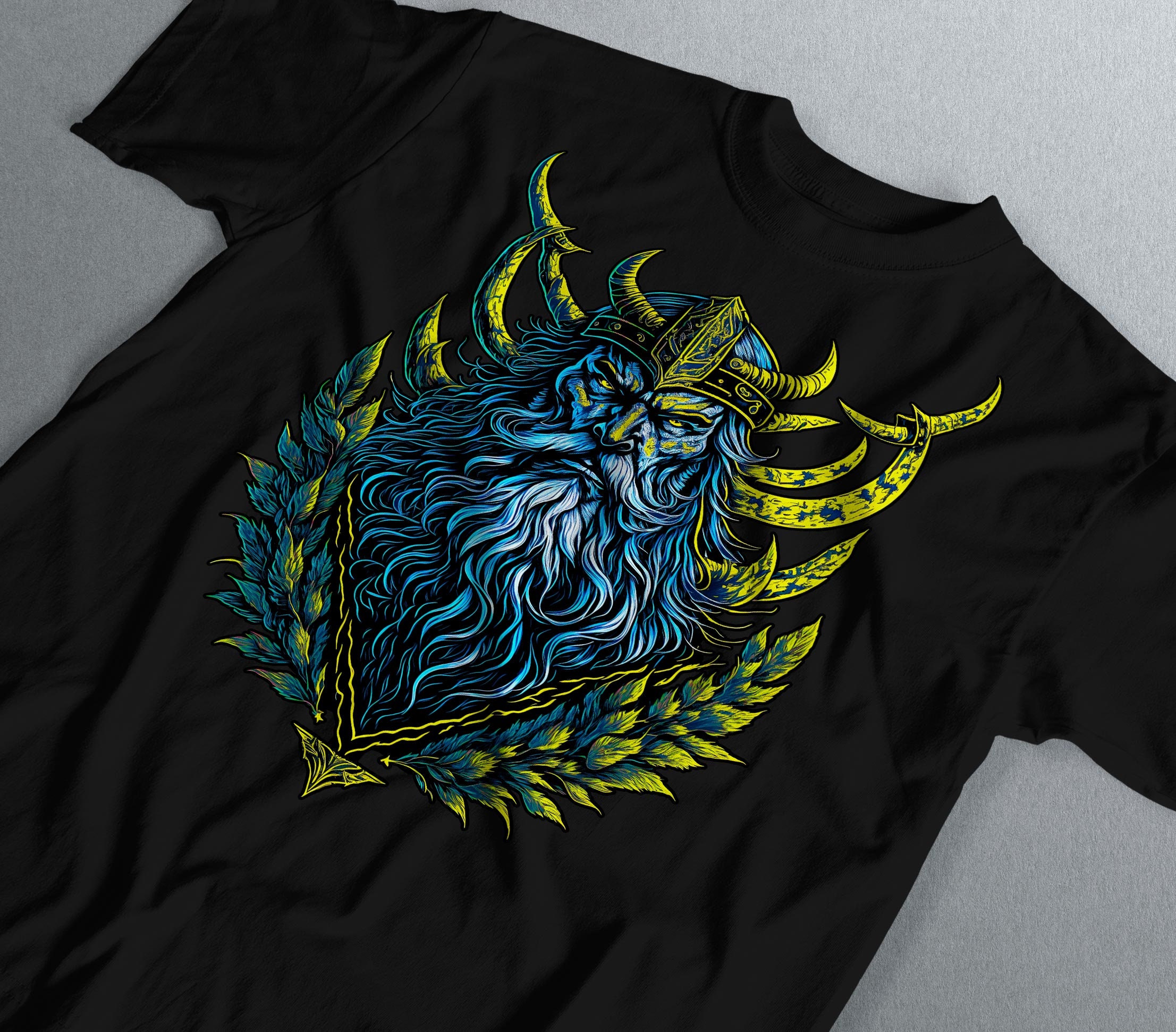 Odin Viking Warrior Beard Viking Old Man Valhalla Nordic - Etsy