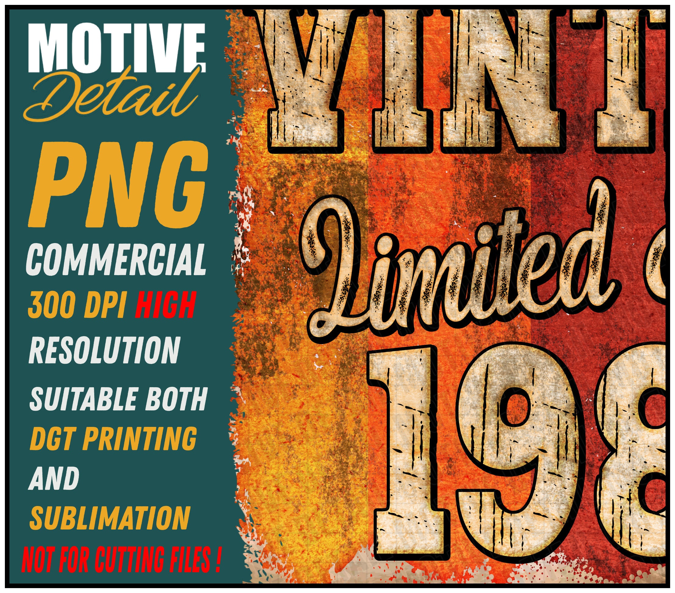 Vintage Limited Edition 40th Birthday 1983 Sublimation - Etsy