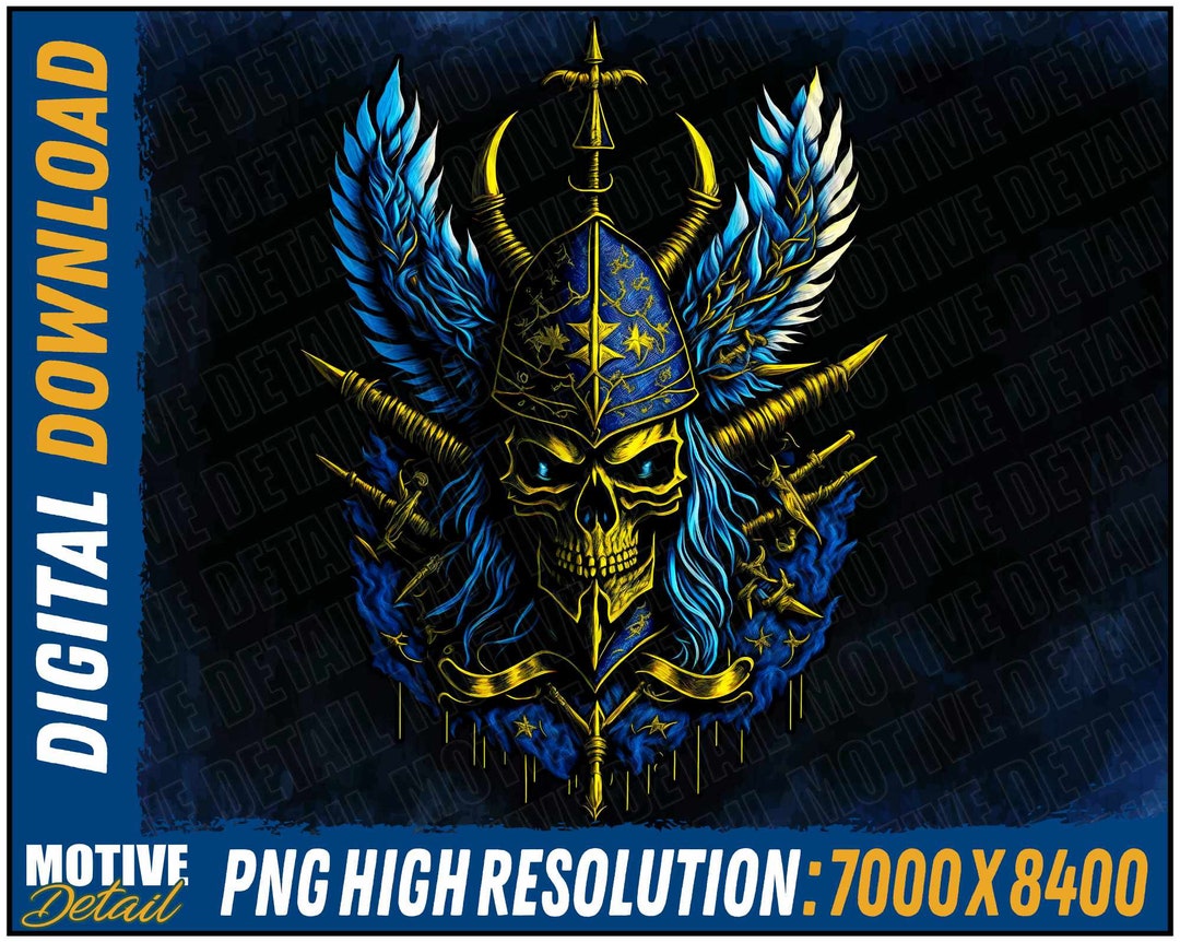 Valkyrie Viking Warrior Skull Viking Skulls Valhalla - Etsy