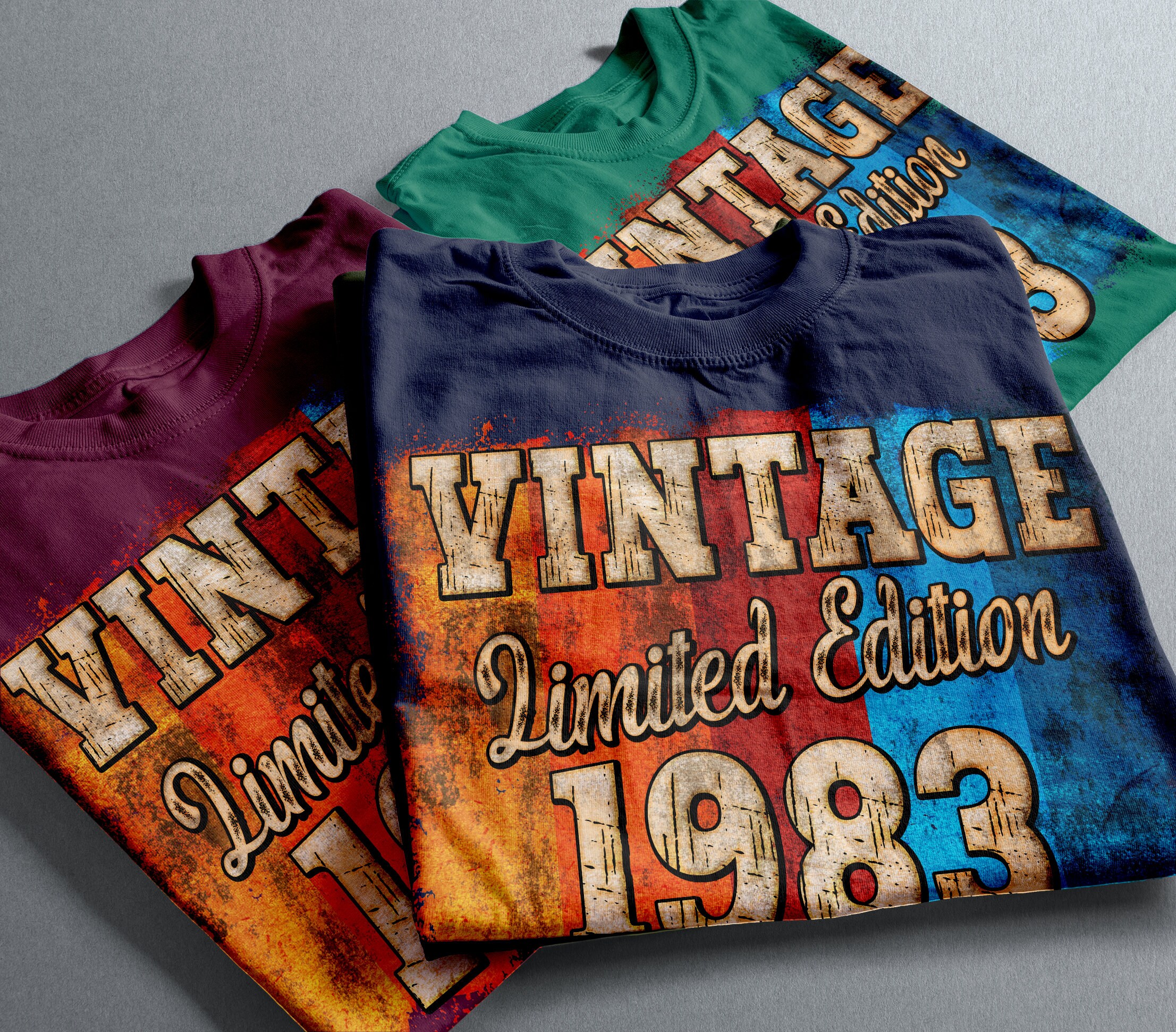 Vintage Limited Edition 40th Birthday 1983 Sublimation - Etsy