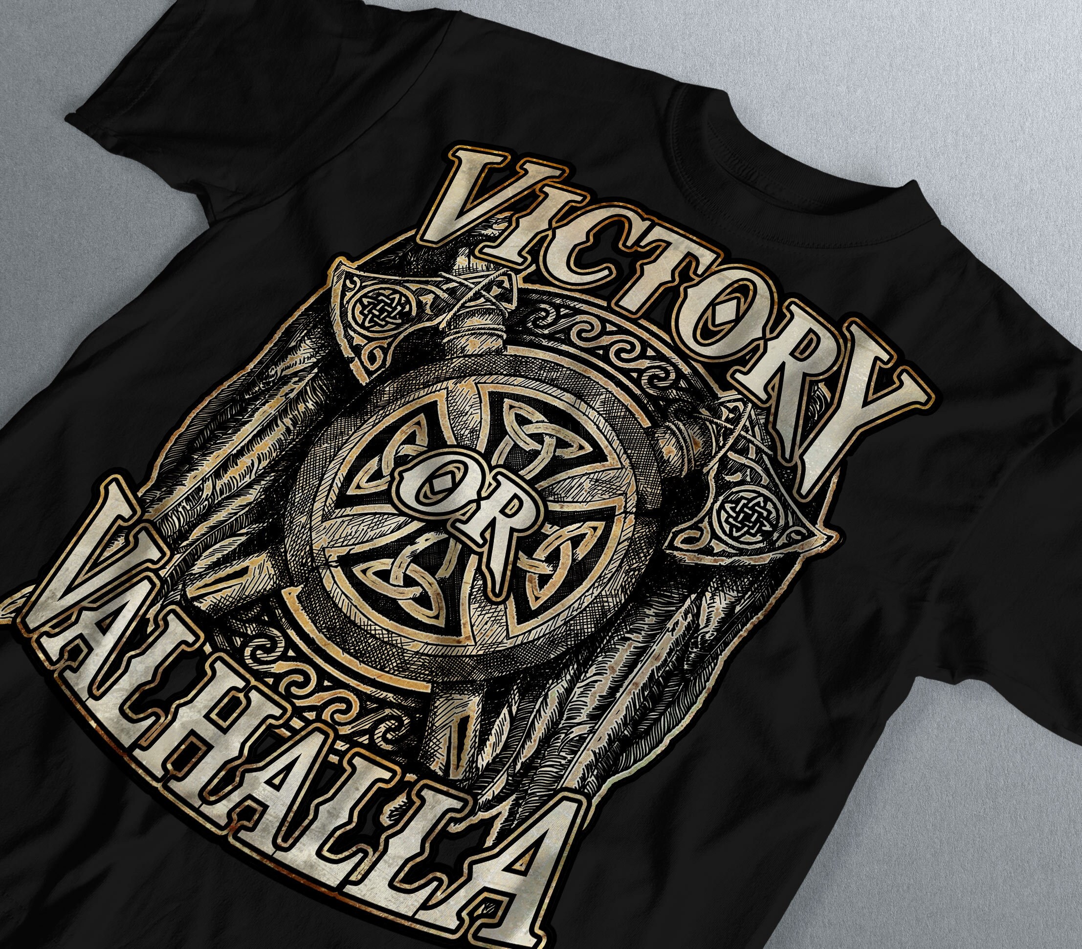 Victory or Valhalla Viking Warrior Design (PNG Digital Download) - Etsy