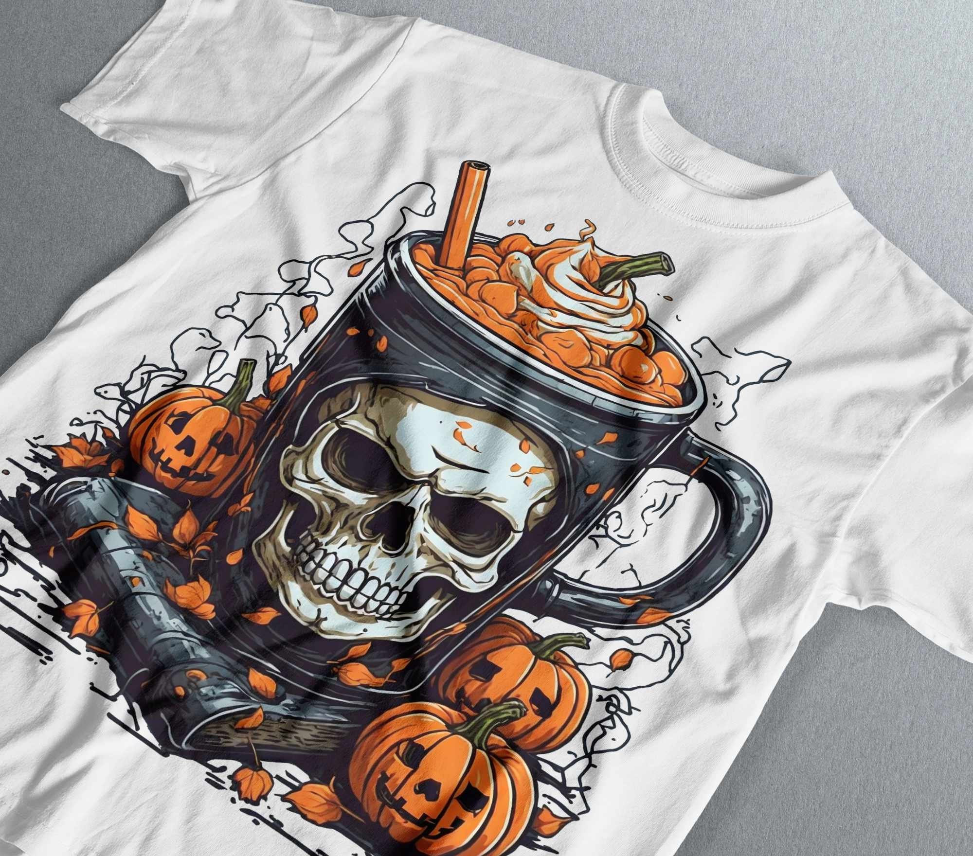 Halloween Skull Sublimation Design Horror Halloween Skull Etsy