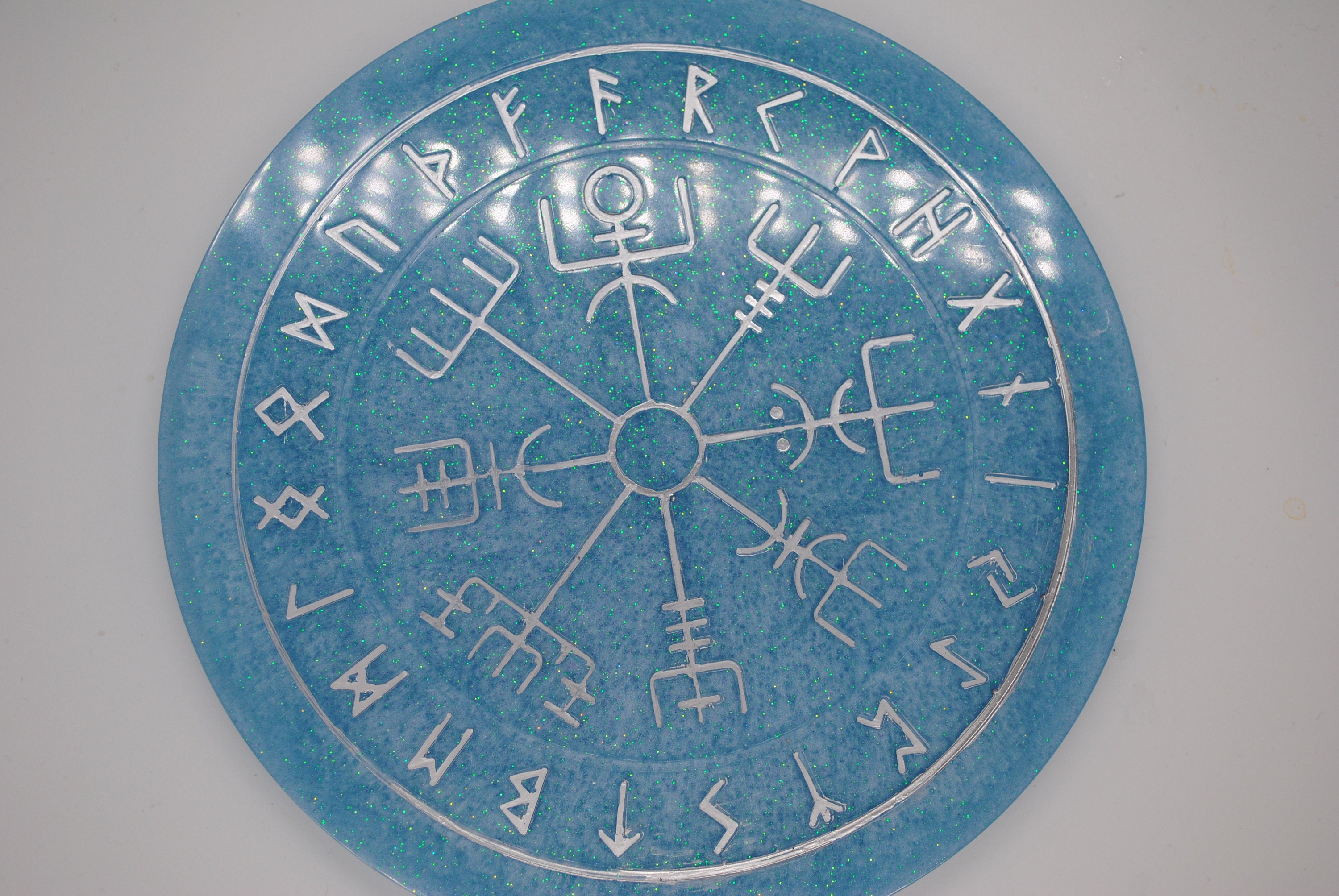 Rune Altar Plate Astrology Board Divination Runes - Etsy