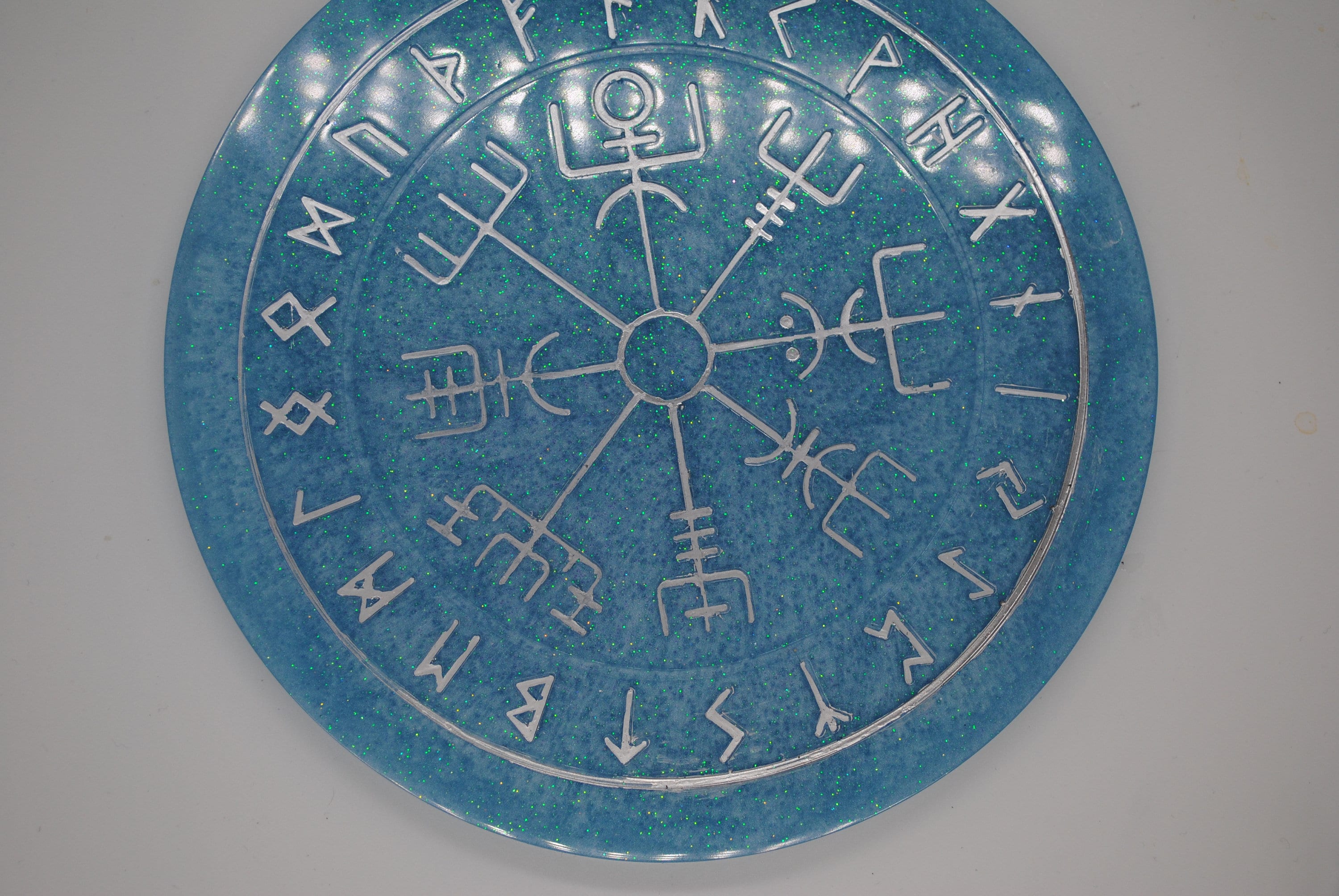 Rune Altar Plate, Astrology Board, Divination Runes - Etsy