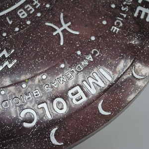 12" Wheel of the Year Altar Divination Plate - Customizable - Etsy