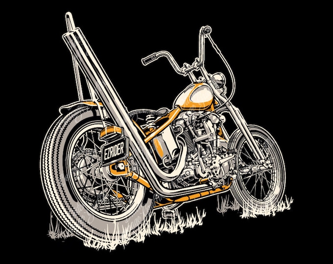 DXF, DWG, SVG Files Vintage Retro Harley Knucklehead Skull Vtwin for ...