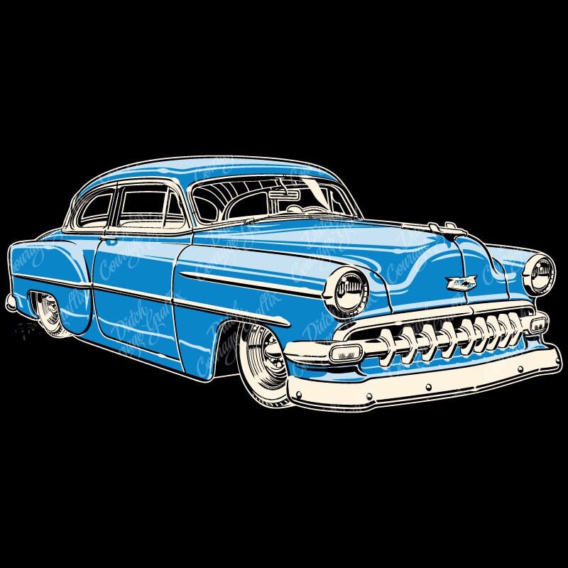 1954 Custom Digital Vector File PMS Colors Etsy 1954-custom-digital-vector-file-pms-colors-etsy