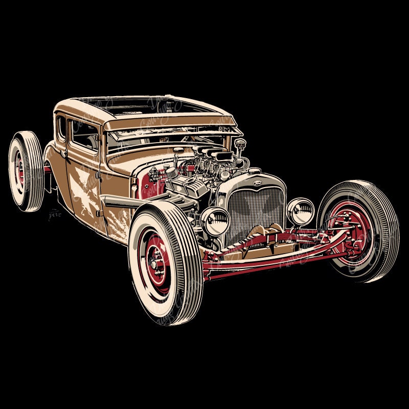 Rat Rod - Etsy