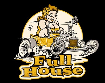 Hot Rod Pinup Girl - Etsy