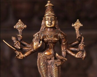 Durga Head Statue - Etsy