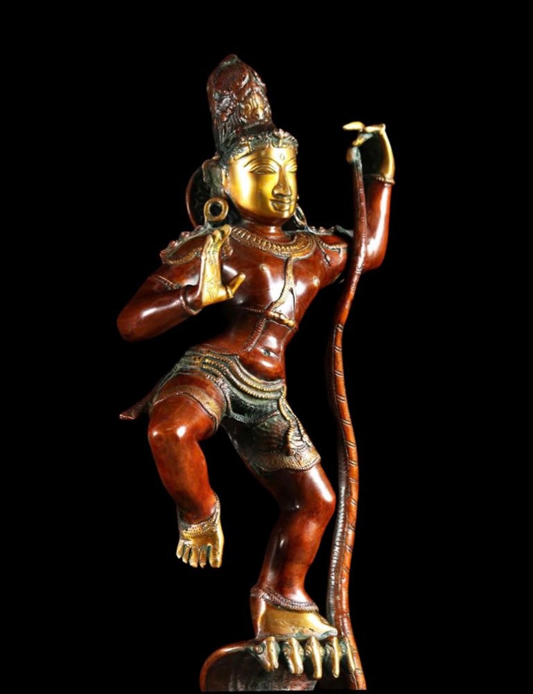 Brass Kalinga Krishna Statue. Kalinga Krishna . Lord Krishna . Krishna ...