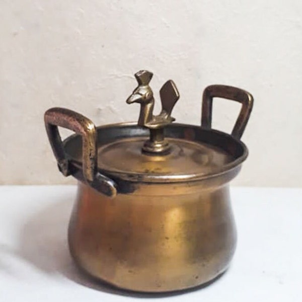 Brass Pot With Handle - Etsy