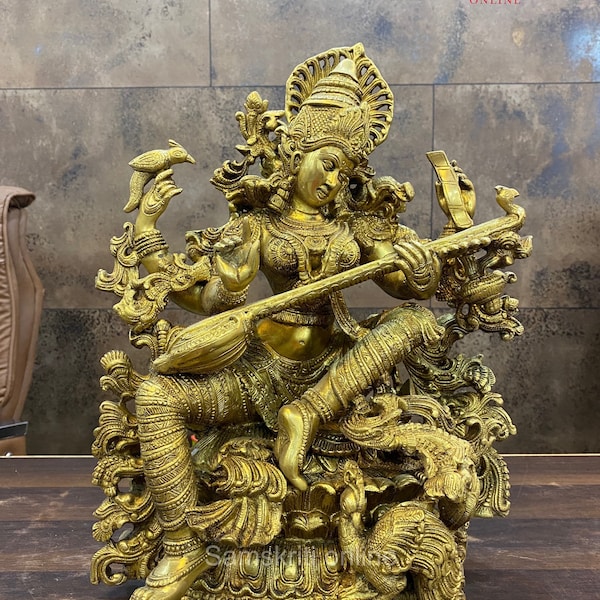 Brass Matangi Statue - Etsy Australia