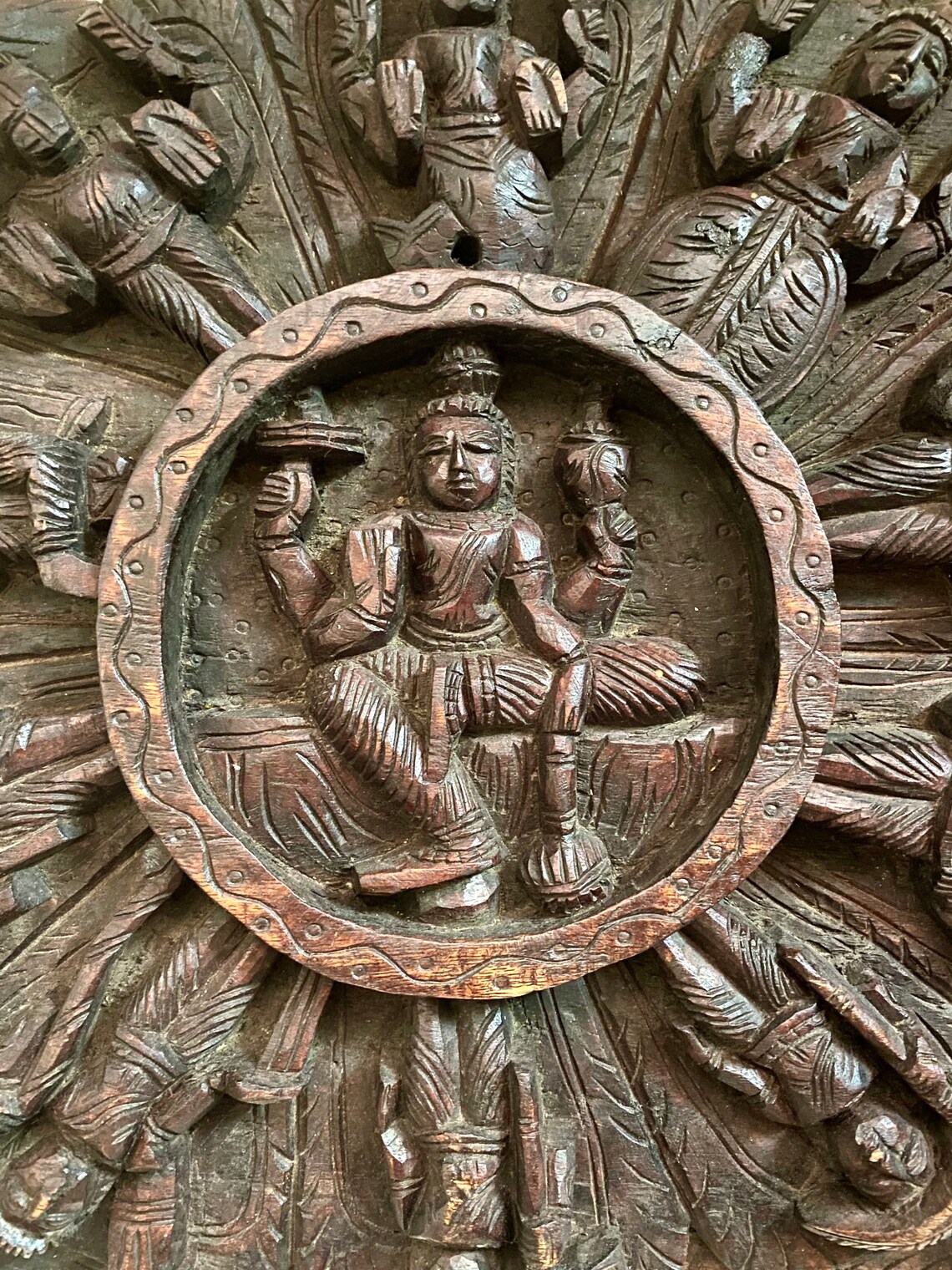 Dashavatar Hand Carved in Wood. Lord Bishnu Dashavatar in - Etsy