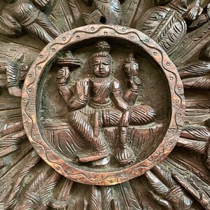Dashavatar Hand Carved in Wood. Lord Bishnu Dashavatar in Wood. Wall ...