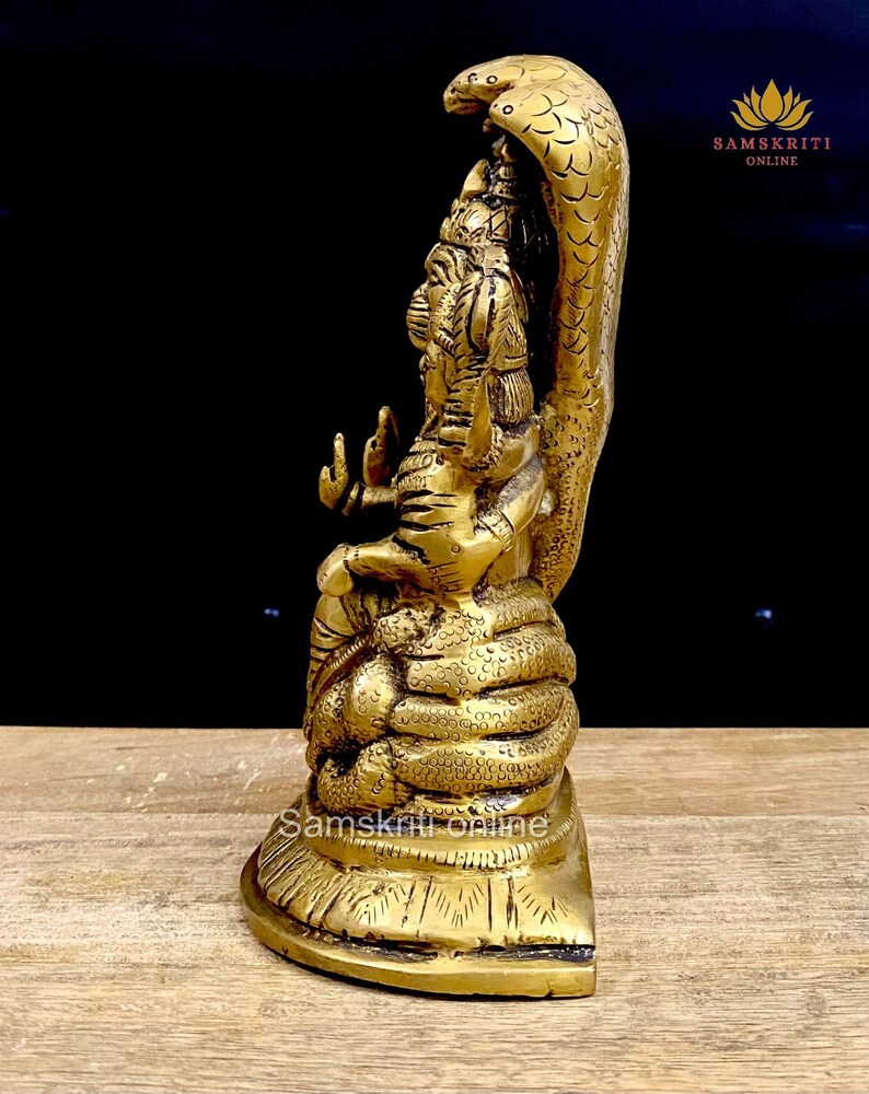 Brass Narsimha Statue .lord Vishnu Avatar. Narasimha Statue - Etsy