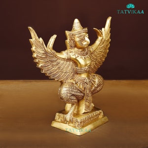 Garuda Statue in Brass . Home Decor. - Etsy