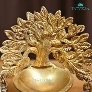 Brass Diya for Home Temple Oil Wick Lamp . Home Decor . - Etsy