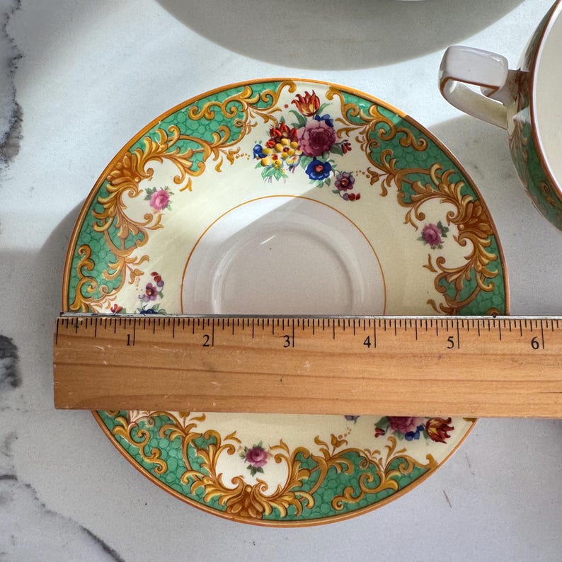 Vintage Crown Ducal Ware Made in England Teacup, Saucer & Plate Trio Set - Etsy