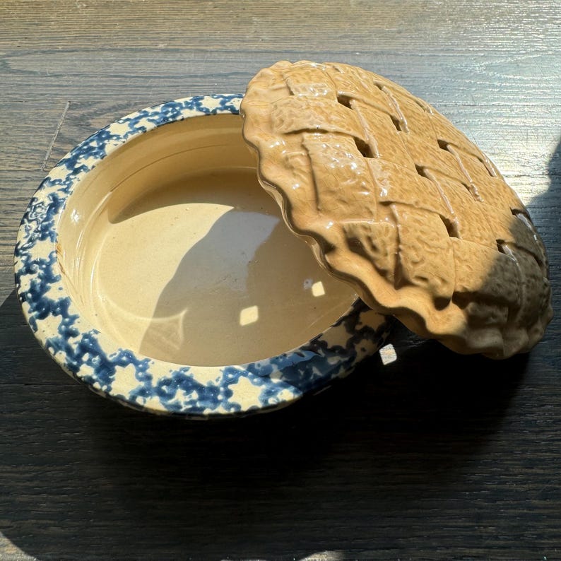 Vintage Ceramic Pie Jar - Etsy
