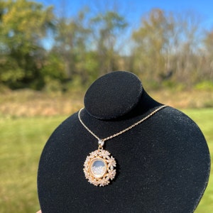 HAPPY DIAMOND Pendant, Floating Movable Diamond Pendant, Luxury Pendant ...