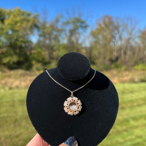 HAPPY DIAMOND Pendant, Floating Movable Diamond Pendant, Luxury Pendant ...