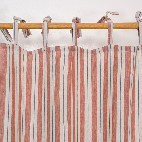 Red Curtains - Etsy
