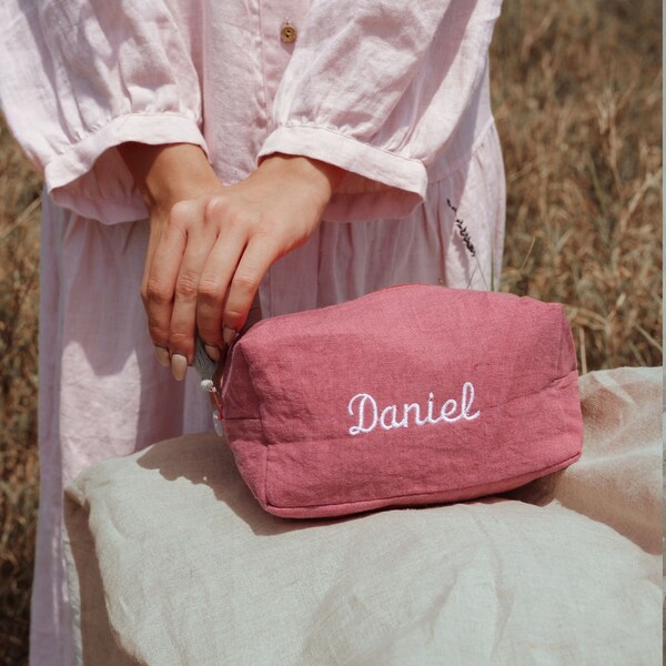 Embroidered Pouch - Etsy