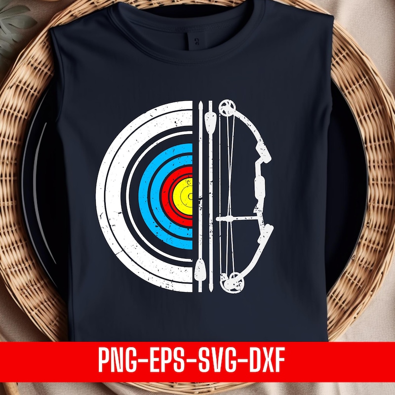 Archery Target T Shirt - Etsy
