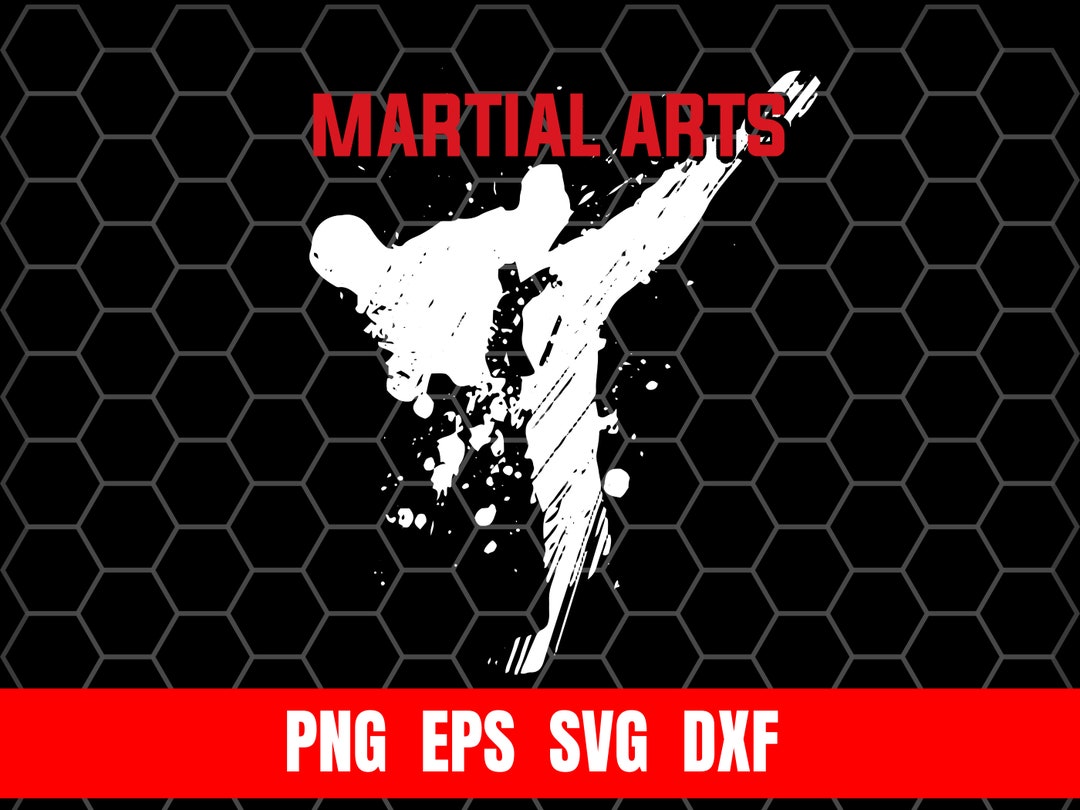 Design Png Eps Svg Dxf Martial Arts Creative Printing Sublimation ...