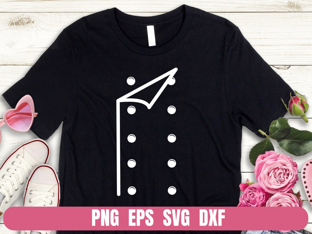 Design Png Eps Svg Dxf Chef Cook Uniform Printing Sublimation Tshirt ...