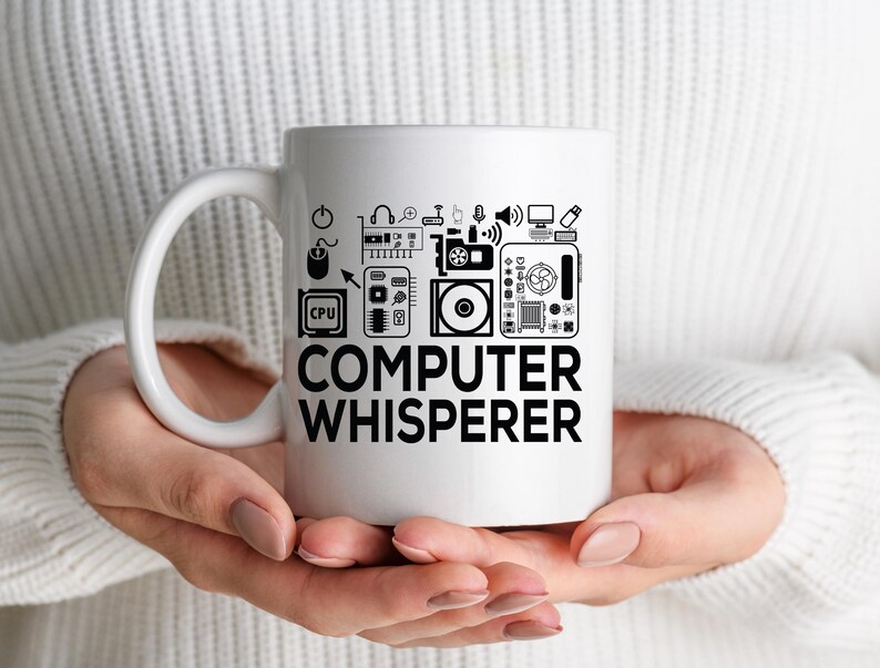Computer Whisperer Design, IT Tech Support, T-shirt Sublimation ...