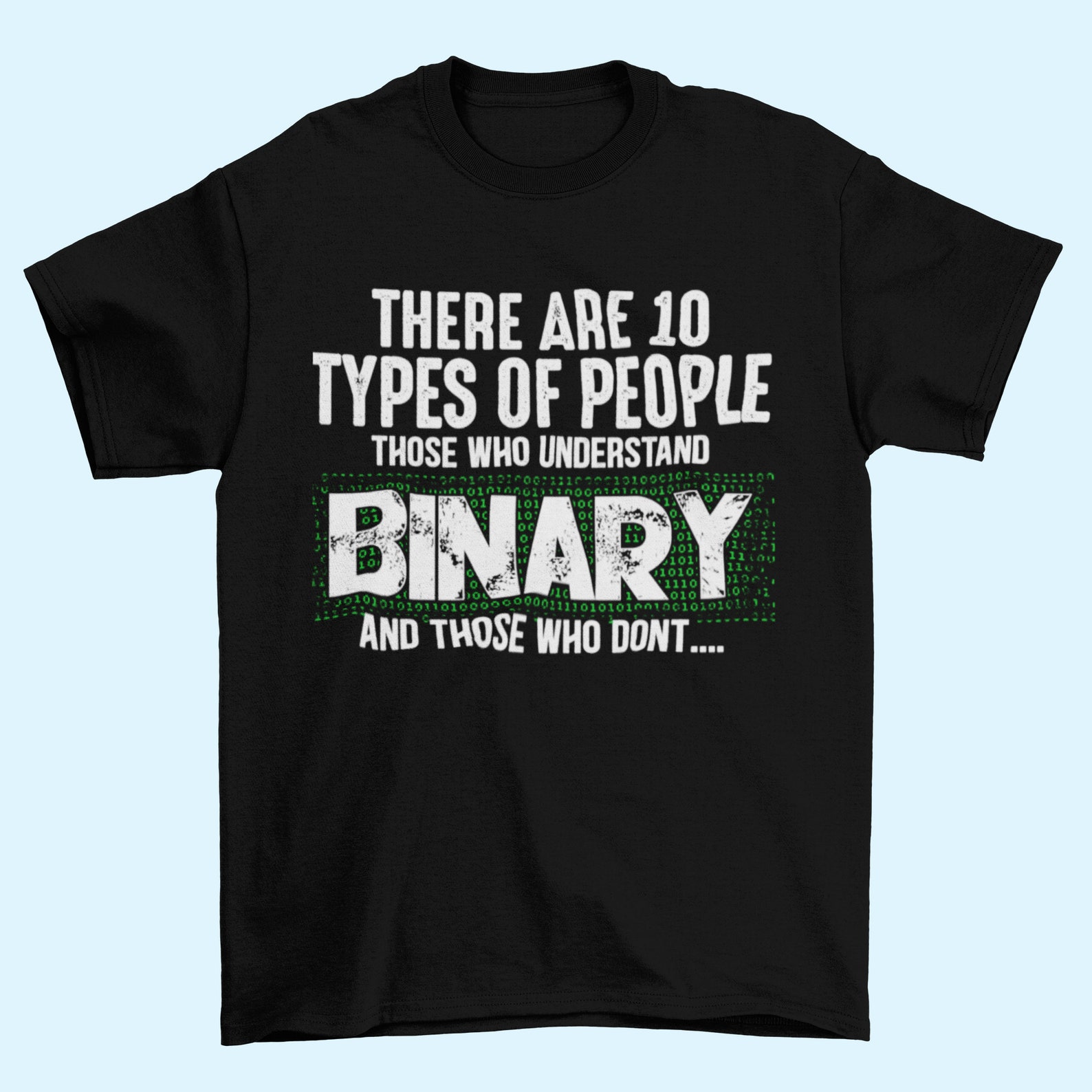 Binary Code Nonbinary , Programmer Computer Printing Tshirt PNG Digital ...
