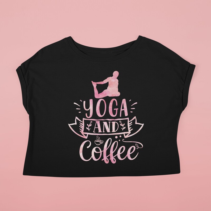 Yoga and Coffee T Shirt - Etsy