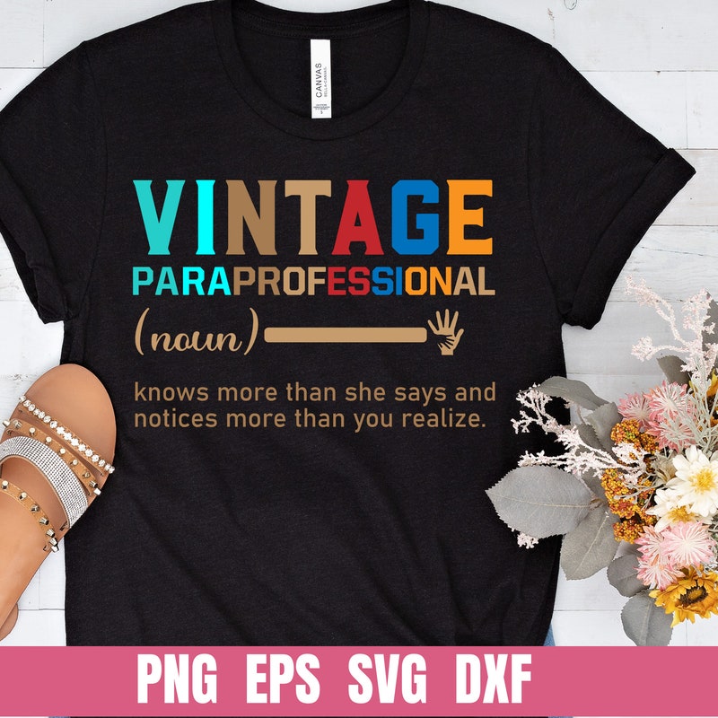 Paraprofessional Svg - Etsy