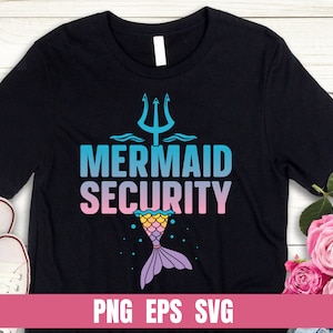 Design Png Eps Svg Mermaid Security Printing Tshirt Digital File ...