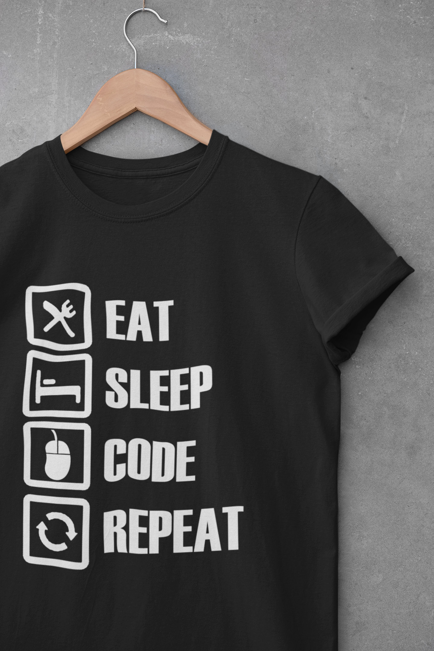 Design PNG Information Technology IT Eat Sleep Code Repeat Job - Etsy
