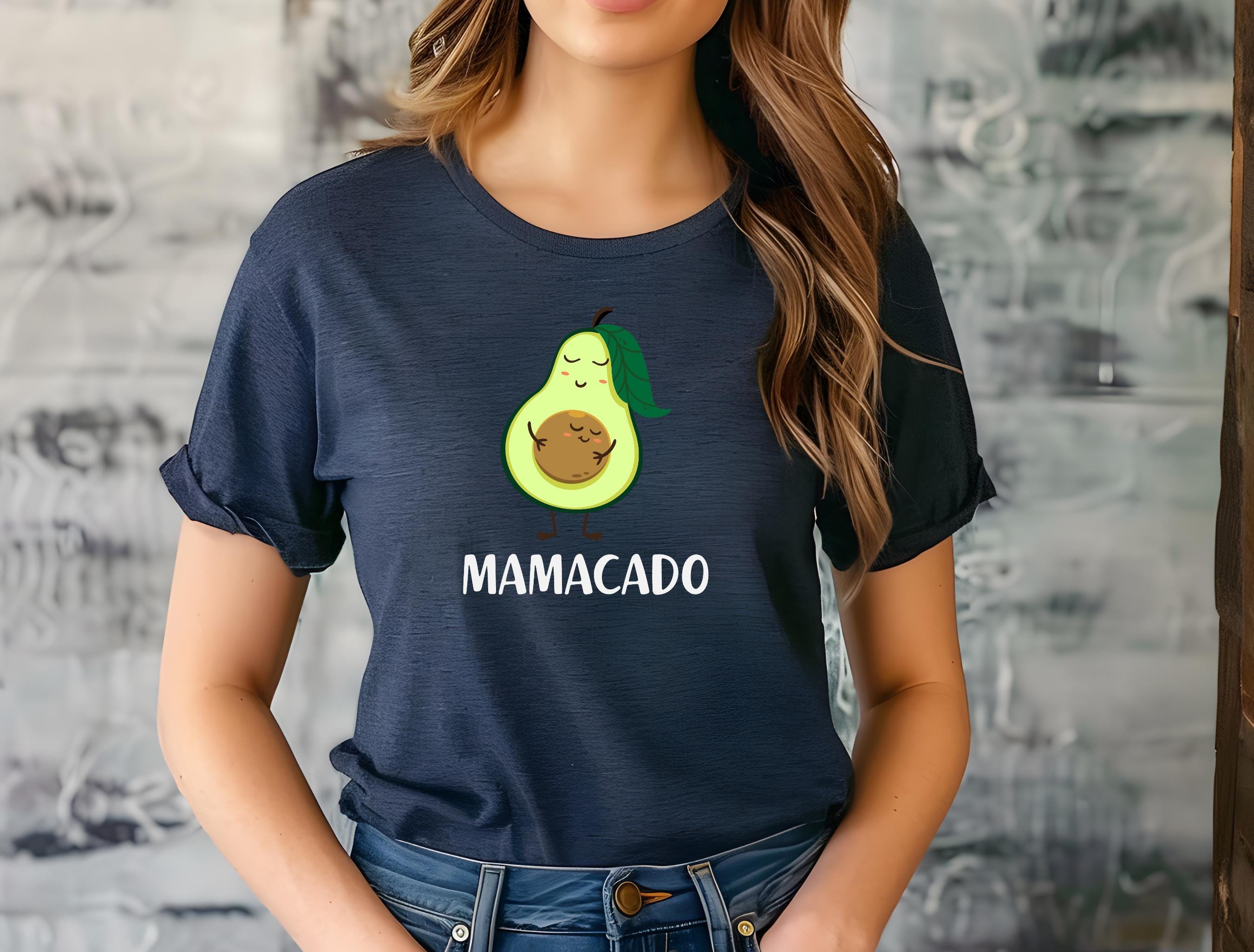Mamacado Avocado Love Png Eps Svg Dxf, Cute Mom Avocado Design, Funny ...