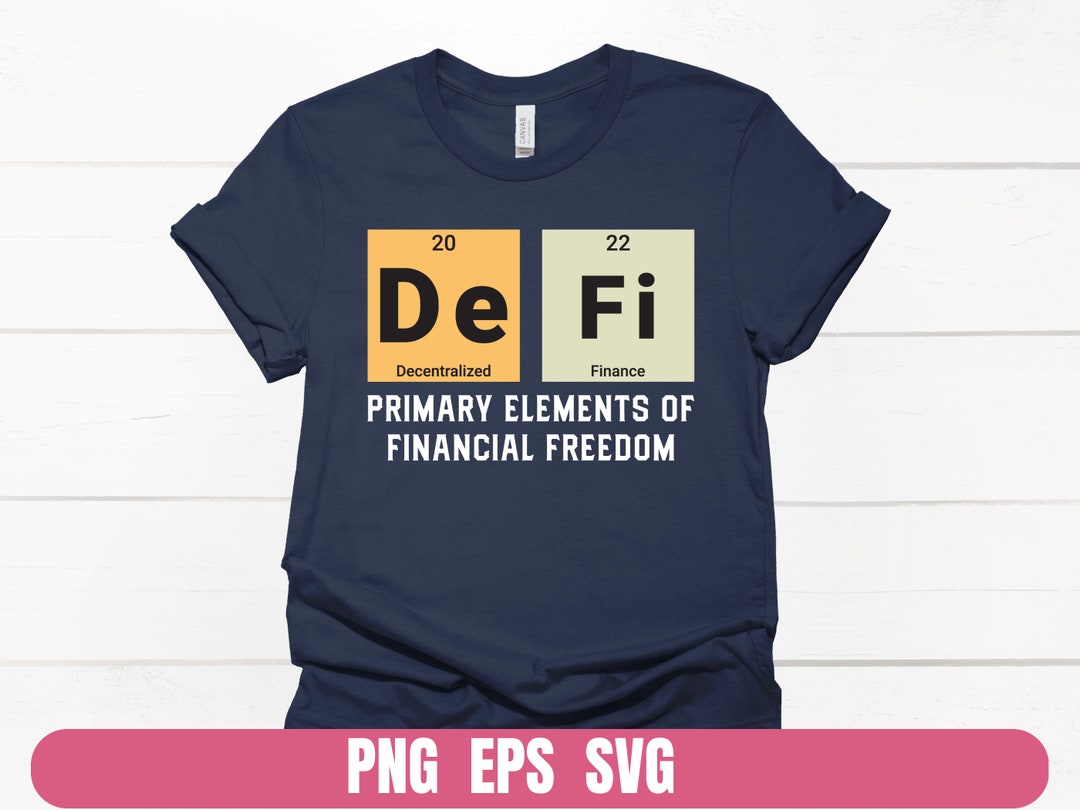 Defi Bitcoin Cryptocurrency Png Eps Svg Dxf Design T-shirt Sublimation ...
