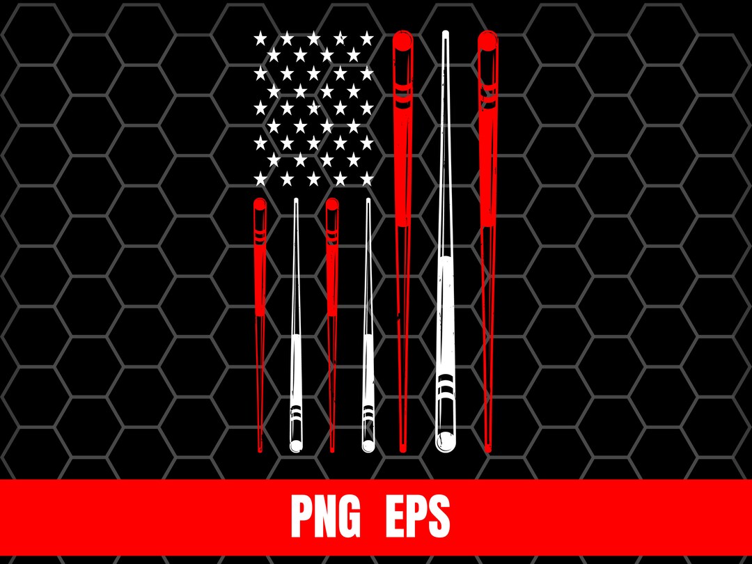 Design Png Eps Usa Flag Pool Sports Printing Sublimation Tshirt Digital ...