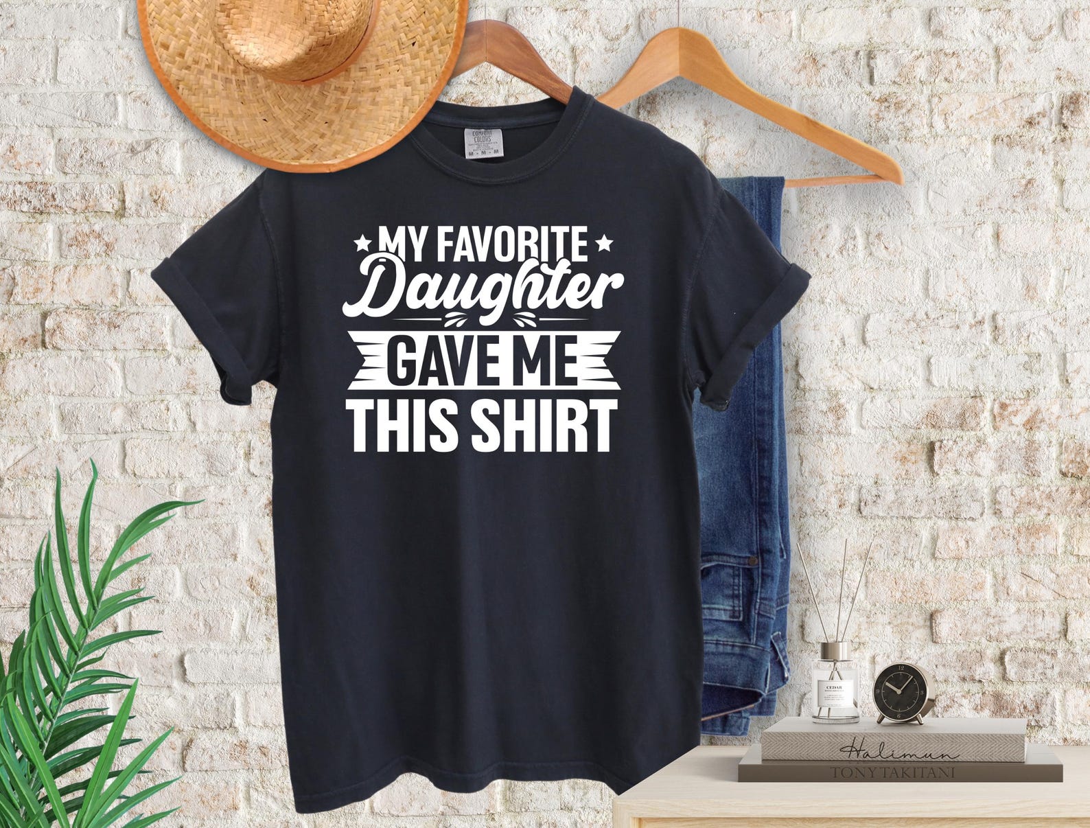 My Favorite Daughter Shirt Design, PNG & EPS (digital Download) - Etsy
