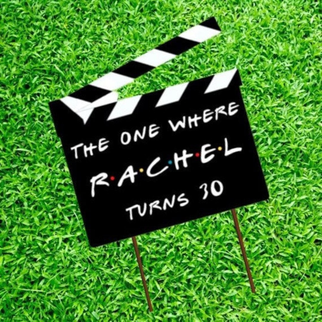 Friends Themed Cake Topper, Friends Theme Party, Friends Tvshow ...